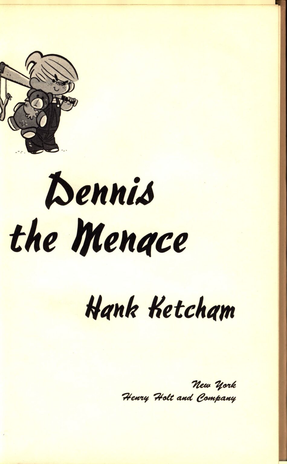 Week 60: Dennis the Menace | Robert Menzies Institute