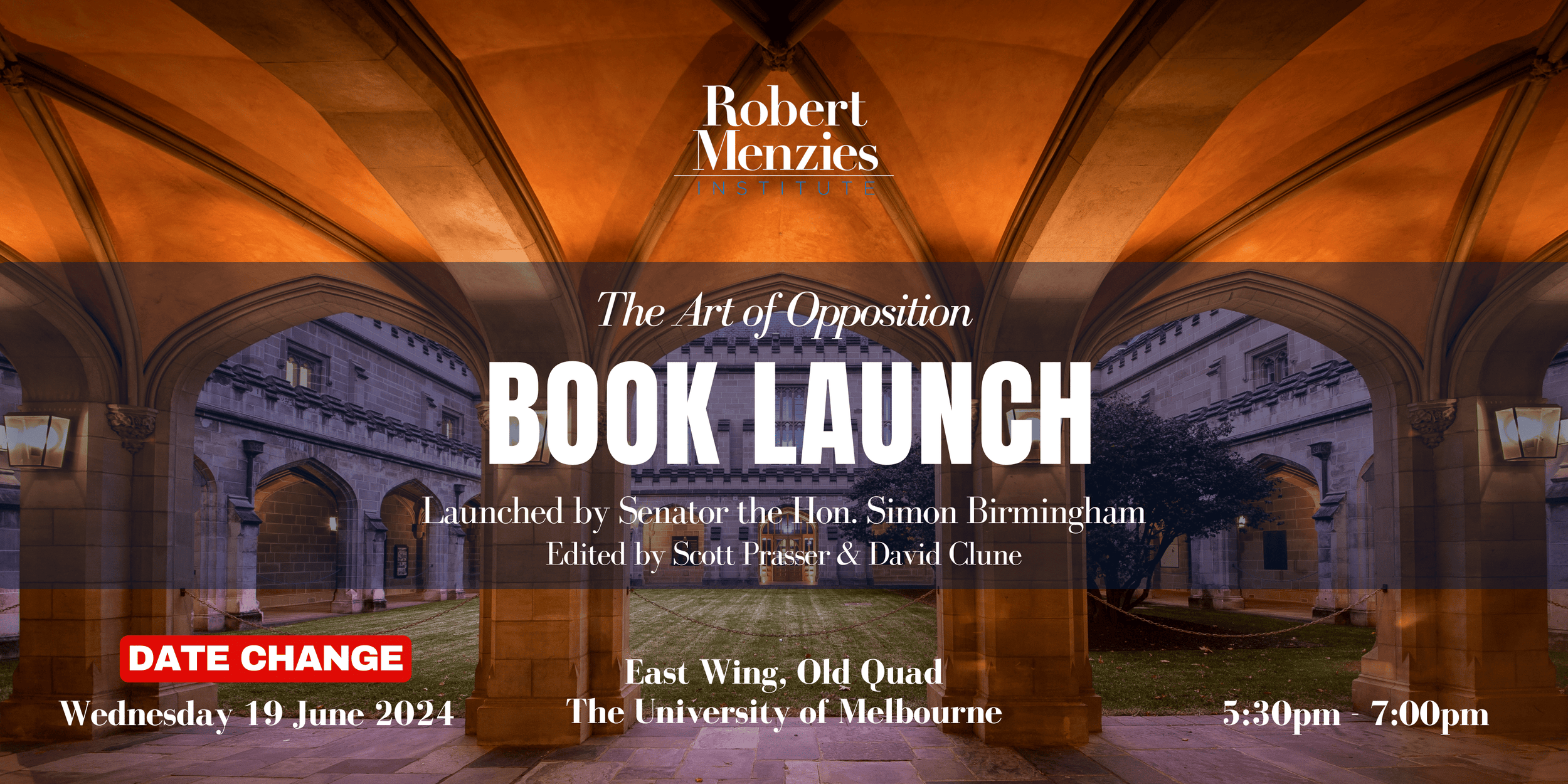 Book Launch ‘The Art of Opposition’ edited by Scott Prasser and David ...