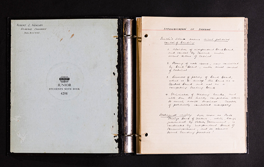 Inaugural Exhibition | Robert Menzies Institute