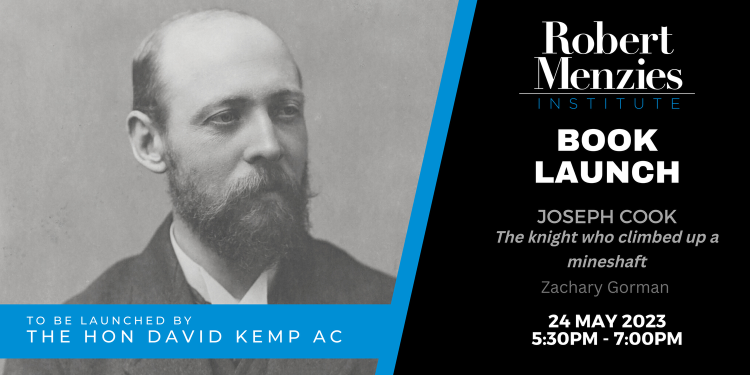 Book Launch - Joseph Cook: The knight who climbed up a mineshaft ...